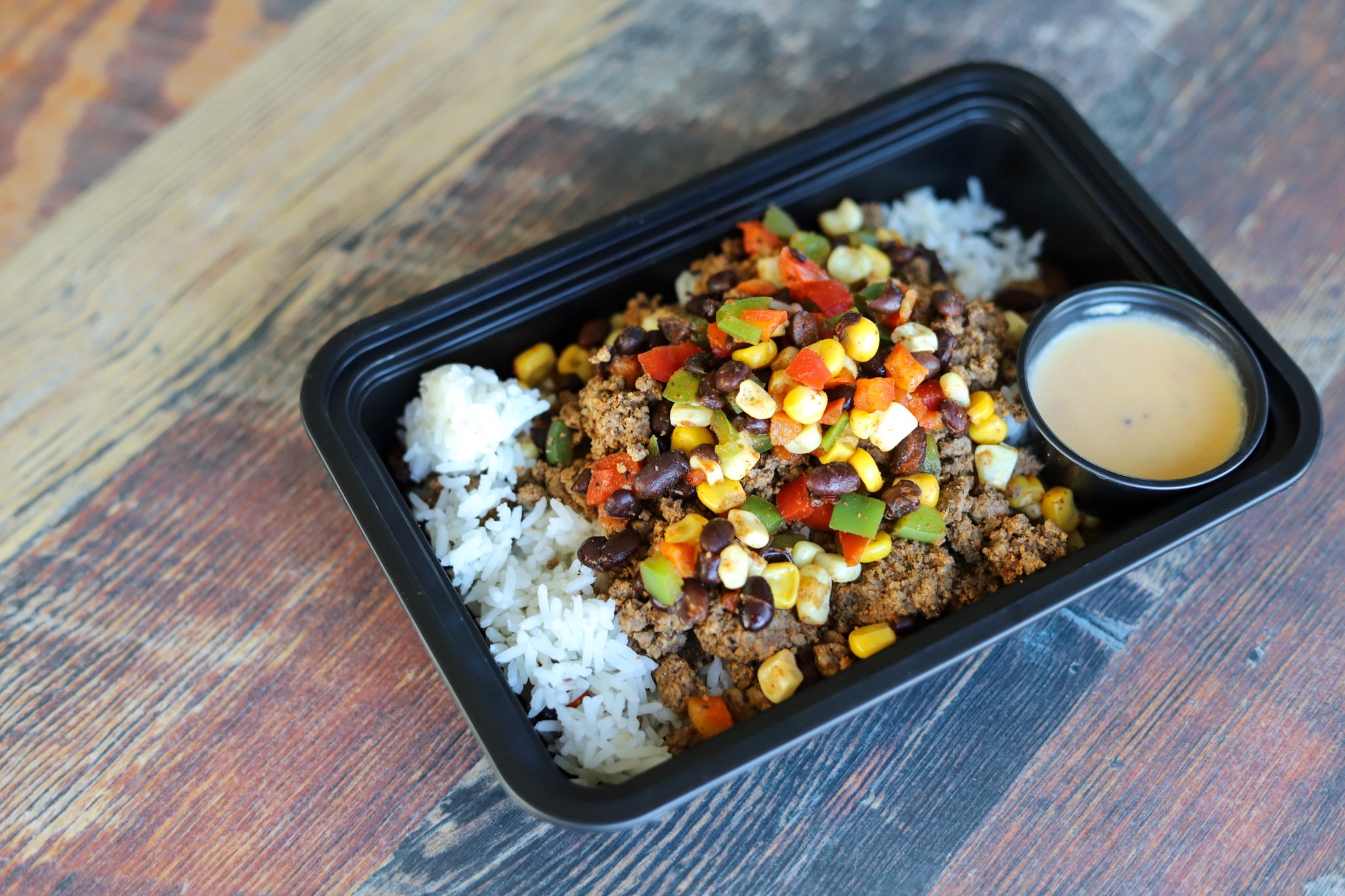 Queso Beef Burrito Bowl – Power Plate Meals